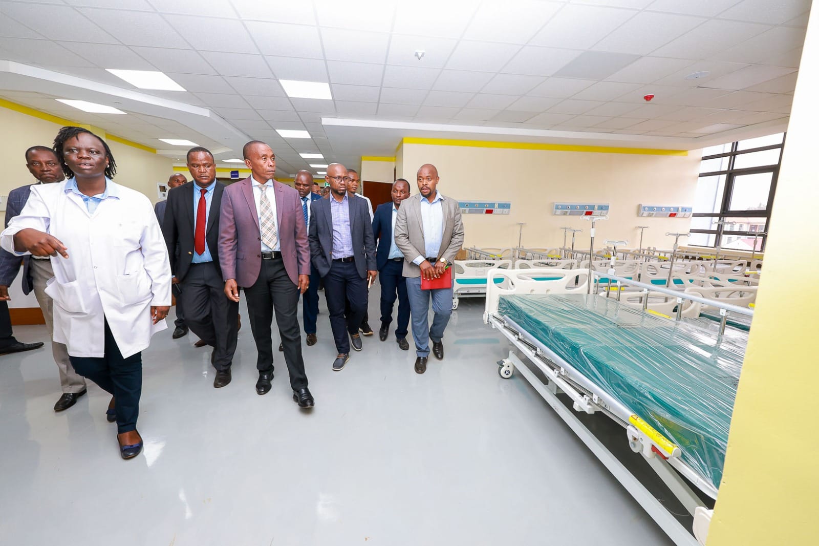 Governor Kimani Wamatangi Visits Gatundu Level 5 Hospital to Review ...