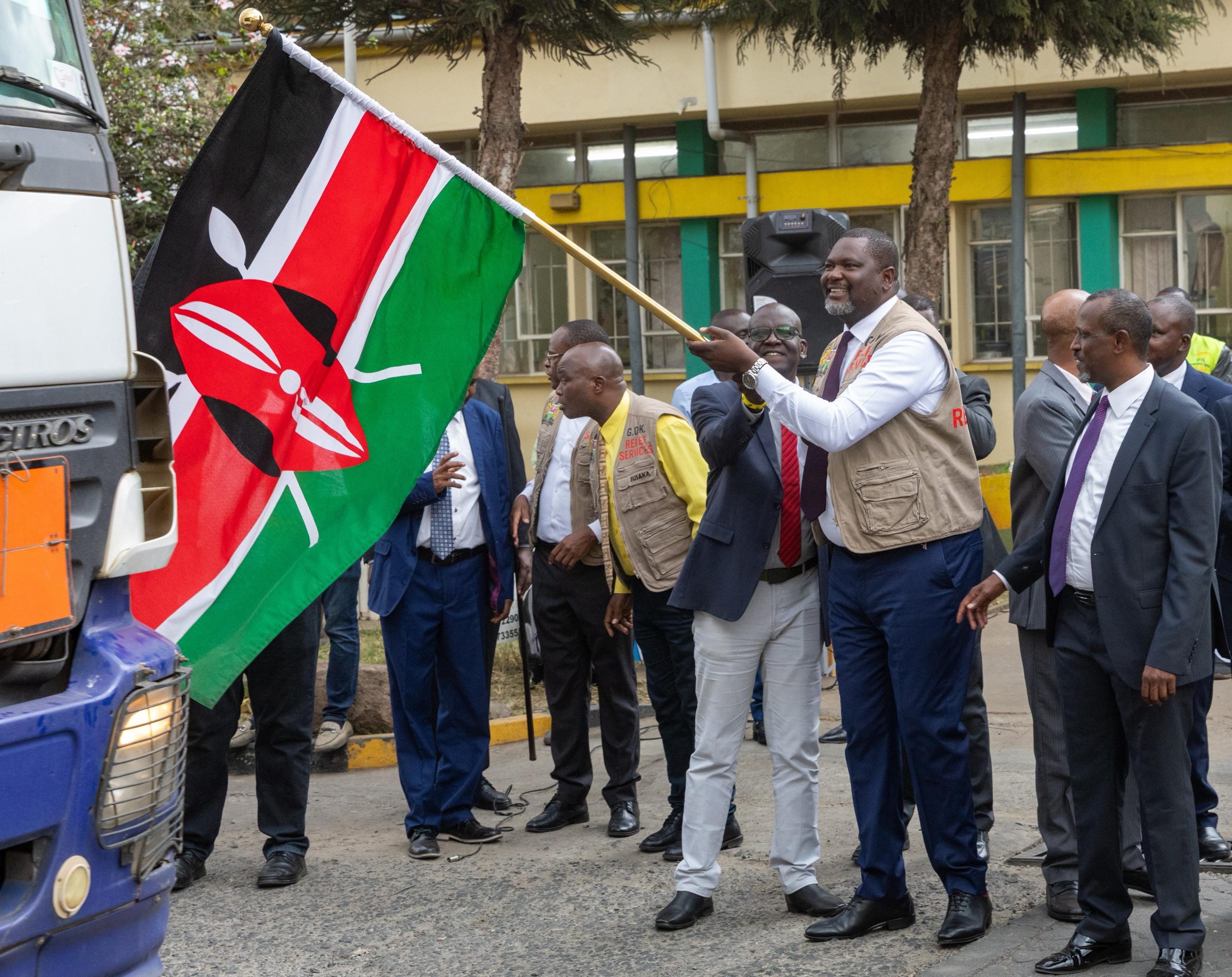 Government flags off food relief to Turkana and Mandera as 2.15 million ...