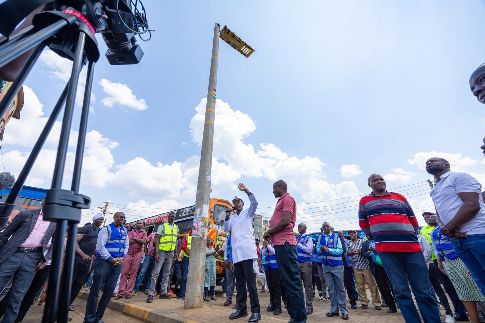 Kiambu transforms bus parks with cabro, solar lighting and modern ...